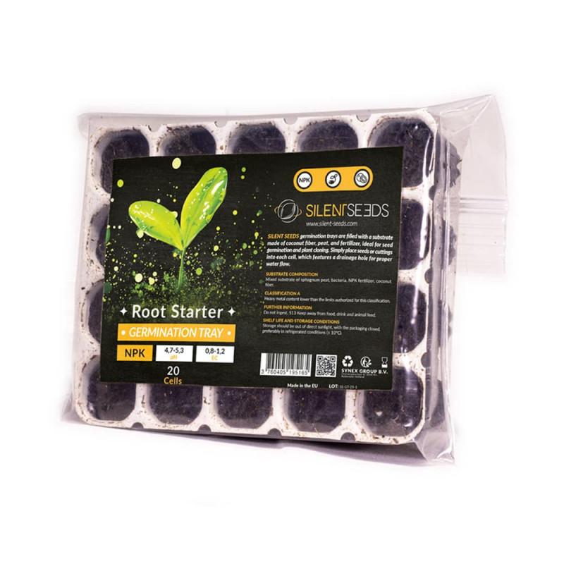 Root Starter Kit - Kit germination cannabis (20 graines) | Silent Seeds