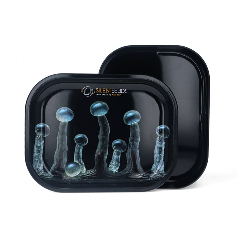 Rolling Tray Box édition "Trichomes B-45" | Silent Seeds